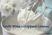 Keto Carb Free Whipped Cream | Keto Size Me